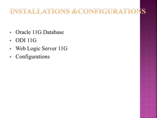 Oracle data integrator (odi) online training | PPTX