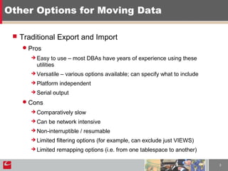 Oracle data pump | PPT