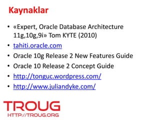 Oracle'da Transaction Yönetimi | PPTX