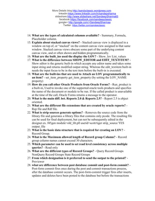 153 Oracle dba interview questions | PDF