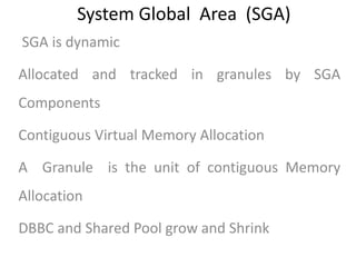 Oracle dba training | PPTX