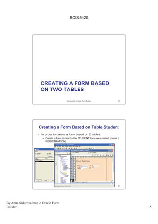 Oracledevelopertutorialapr10 w o_designer | PDF