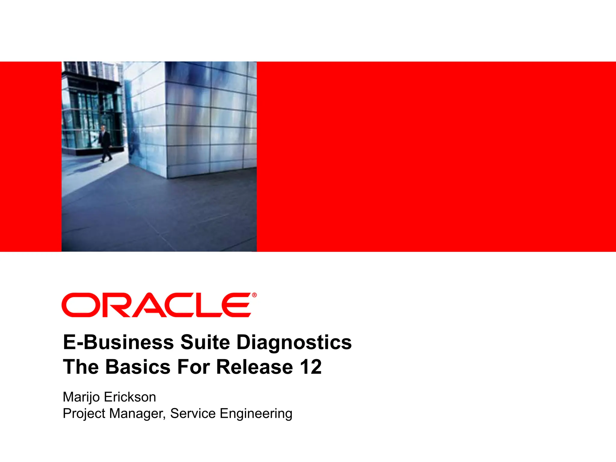 Oracle Diagnostics | PPT Oracle Diagnostics | PPT