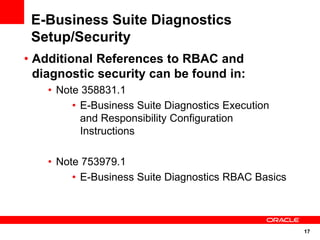 Oracle Diagnostics | PPT | IT and Internet Support | Internet