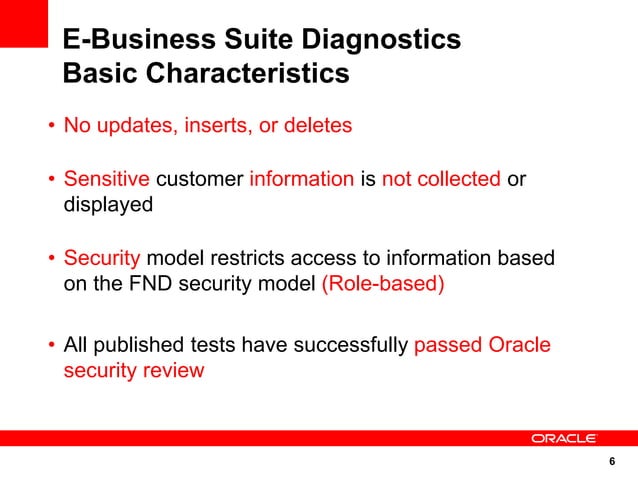 Oracle Diagnostics | PPT