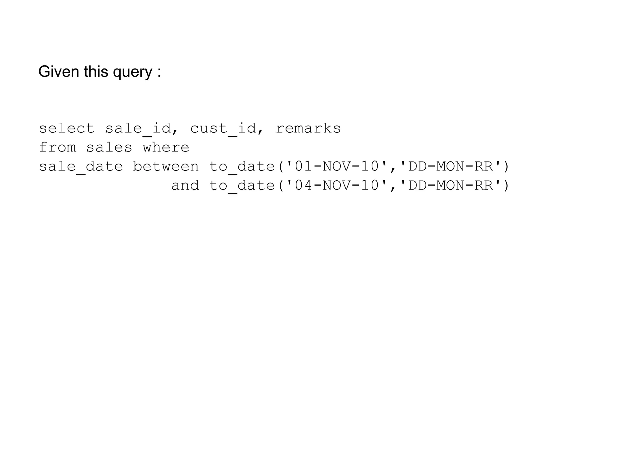Oracle Diagnostics : Explain Plans (Simple) | PDF