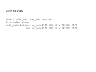 Oracle Diagnostics : Explain Plans (Simple) | PDF