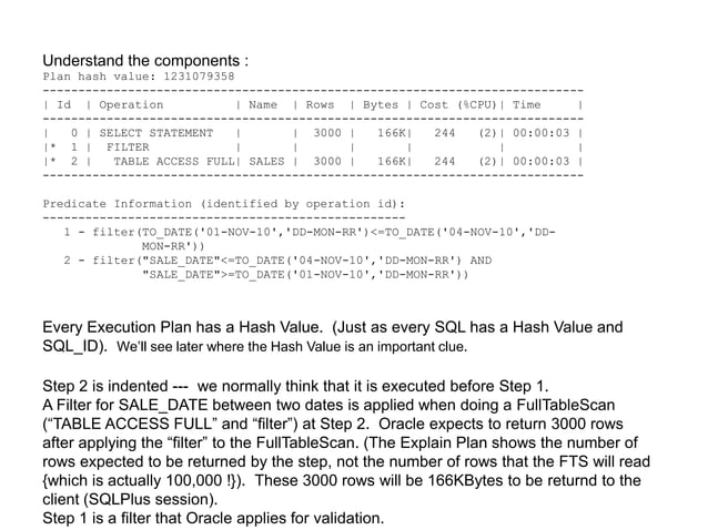 Oracle Diagnostics : Explain Plans (Simple) | PDF