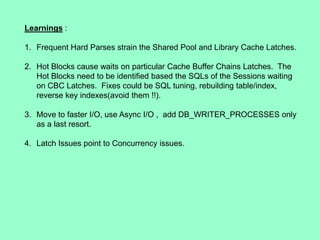 Oracle Diagnostics : Latches and Enqueues | PDF | Databases | Computer Software and Applications