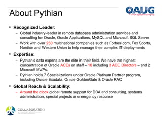 Running E-Business Suite Database on Oracle Database Appliance | PDF