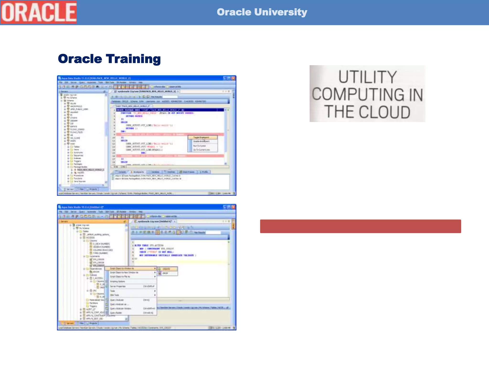 Oracle E-Lesson App | PPT