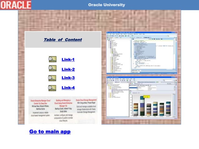 Oracle E-Lesson App | PPT