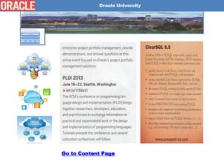 Oracle E-Lesson App | PPT