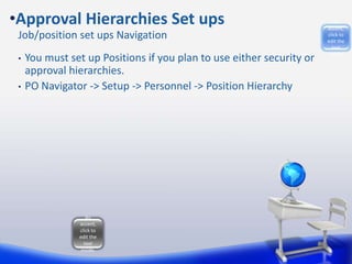 Oracle EBS Purchasing Requisition Approval 101 | PPTX