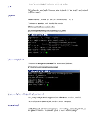 Oracle EBS R12.1.3_Installation_linux(64bit)_Pan_Tian | DOC