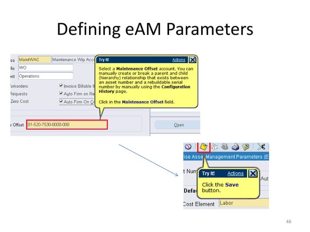 Oracle ebs r12 eam module-upk | PPTX | Business | Business and Finance