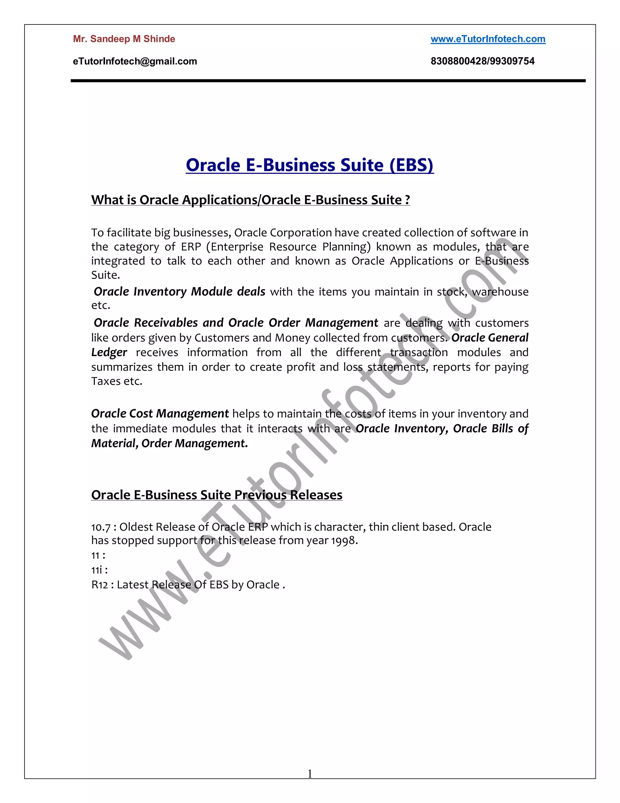 Oracle ebs r12_architecture | PDF Oracle ebs r12_architecture | PDF