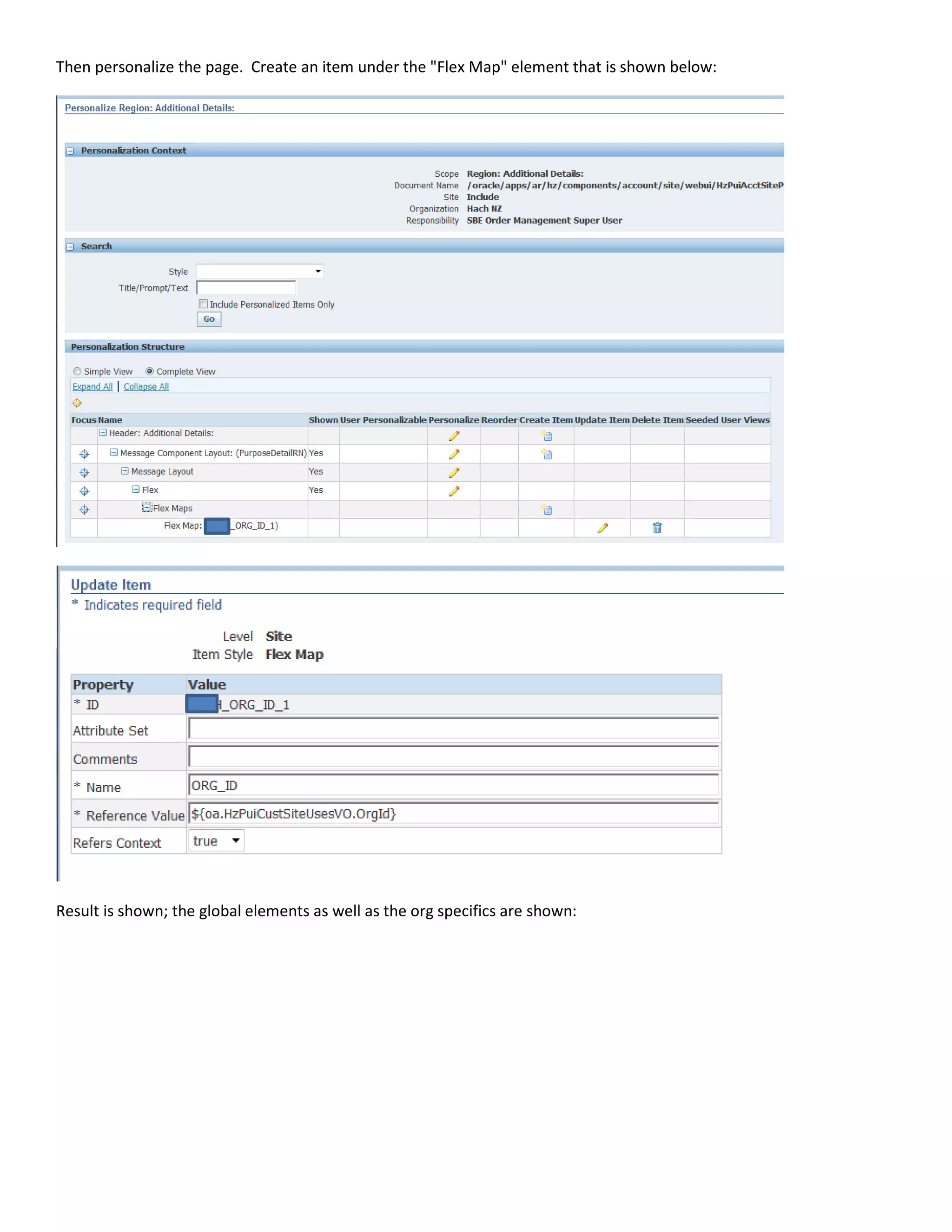 Oracle eBS setting up org specific flex fields | PDF | Technology & Computing