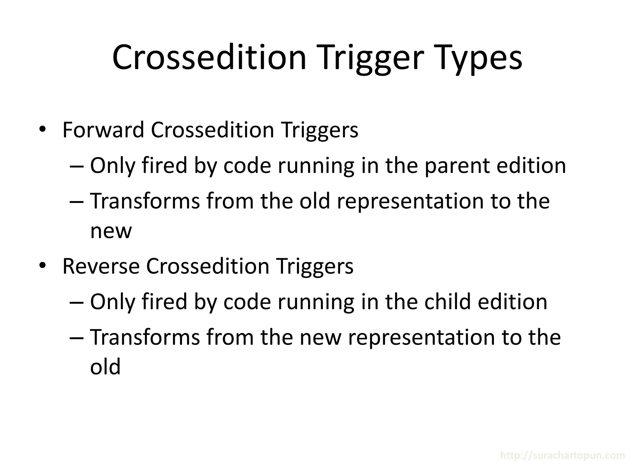 Basic Oracle Edition Based Redefinition Presentation Ppt 