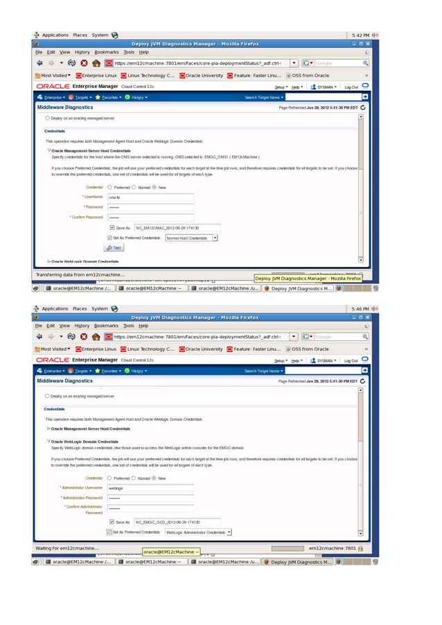 Oracle EMC 12 Installation | PDF