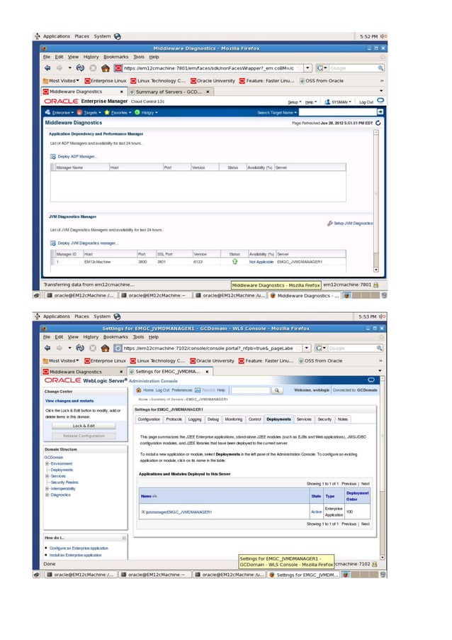 Oracle EMC 12 Installation | PDF