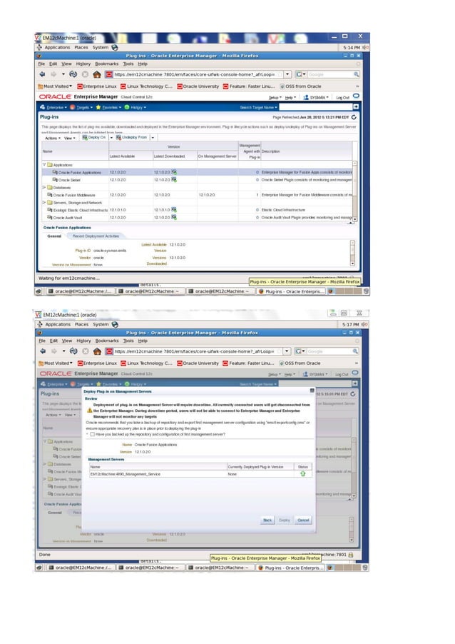 Oracle EMC 12 Installation | PDF