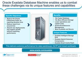 Capgemini Significantly Improves Performance and Reporting with Oracle Exadata | PDF | Databases ...