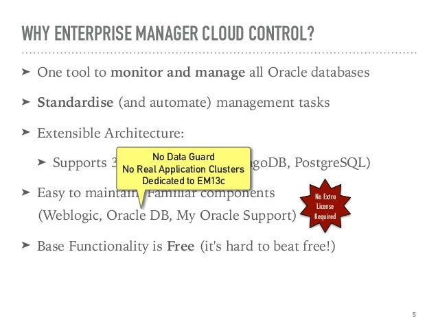 Oracle Enterprise Manager Cloud Control 13c for DBAs