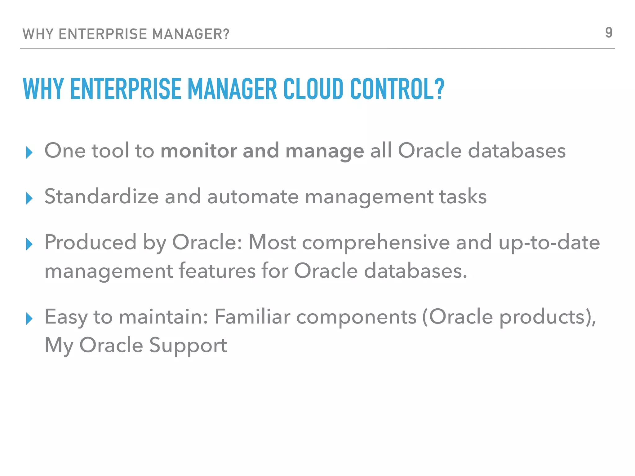 Oracle Enterprise Manager Cloud Control 13c for DBAs | PDF