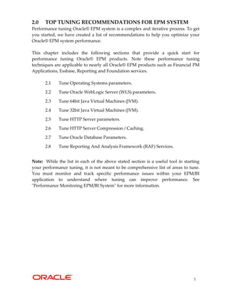 Oracle epm 11_1_2_1_tuning_guide_v4 | PDF