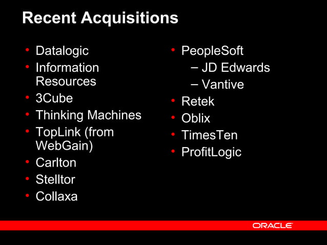 Introduction To Oracle Erp Ppt Databases Computer Software And