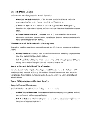 Oracle ERP: Redefining Enterprise Agility and Intelligence in 2025 | PDF