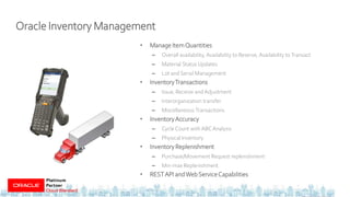 Oracle ERP Overview for Pharma Industry..pptx