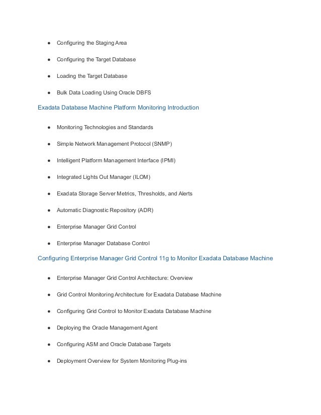 Oracle Exadata Training.pdf