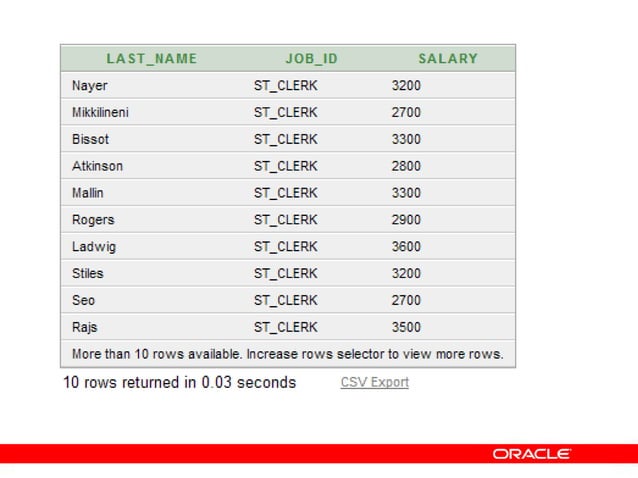 Oracle examples | PPT