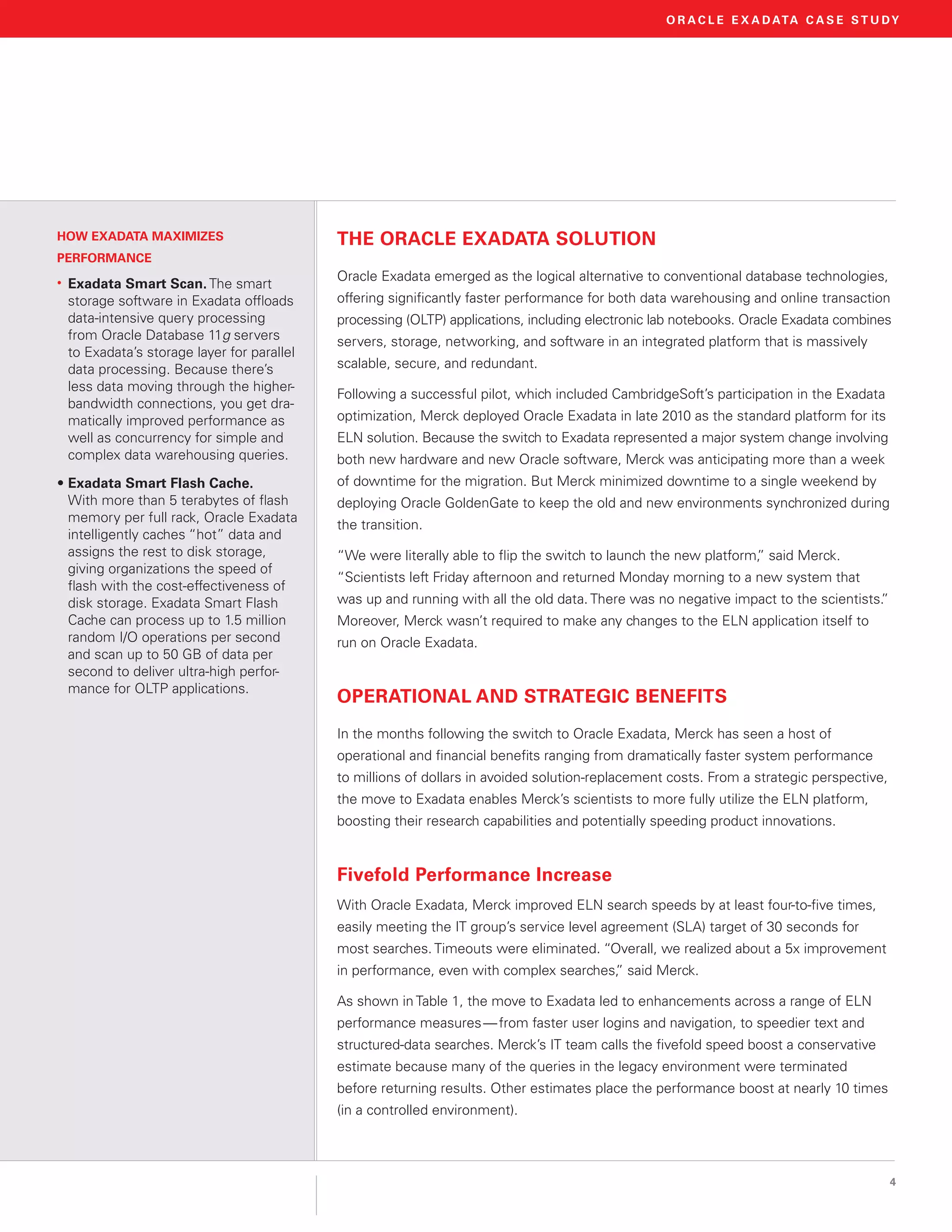 Oracle Exadata | PDF