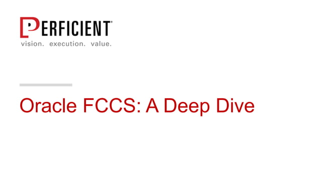 Oracle FCCS: A Deep Dive | PPTX | Computing | Technology & Computing