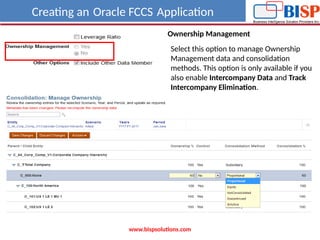 Oracle fccs creating new application | PDF