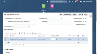 Oracle fusion financial p2p cycle | PPTX