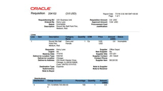 Oracle fusion financial p2p cycle | PPTX | Computer Software and ...