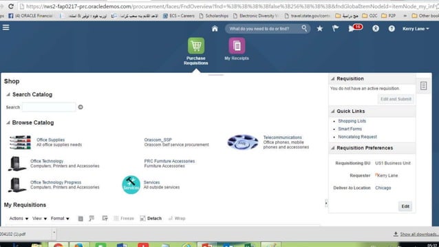 Oracle fusion financial p2p cycle | PPTX | Computer Software and ...