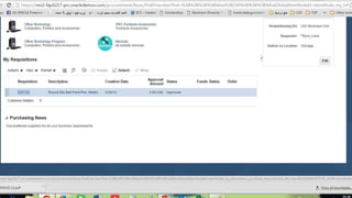 Oracle fusion financial p2p cycle | PPTX