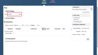 Oracle fusion financial p2p cycle | PPTX