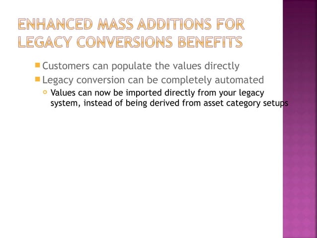 Oracle Fixed Assets Ppt