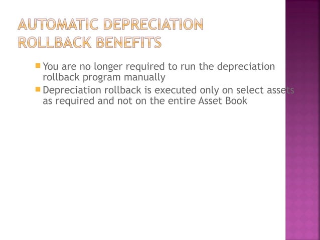 Oracle Fixed Assets Ppt