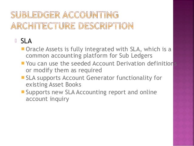 Oracle Fixed Assets