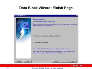 Oracle forms les04 | PPT