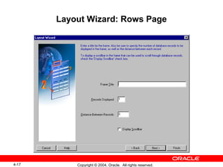 Oracle forms les04 | PPT