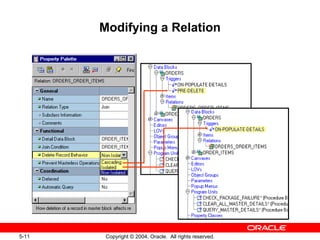 Oracle forms les05 | PPT
