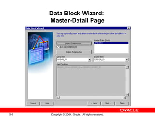 Oracle forms les05 | PPT